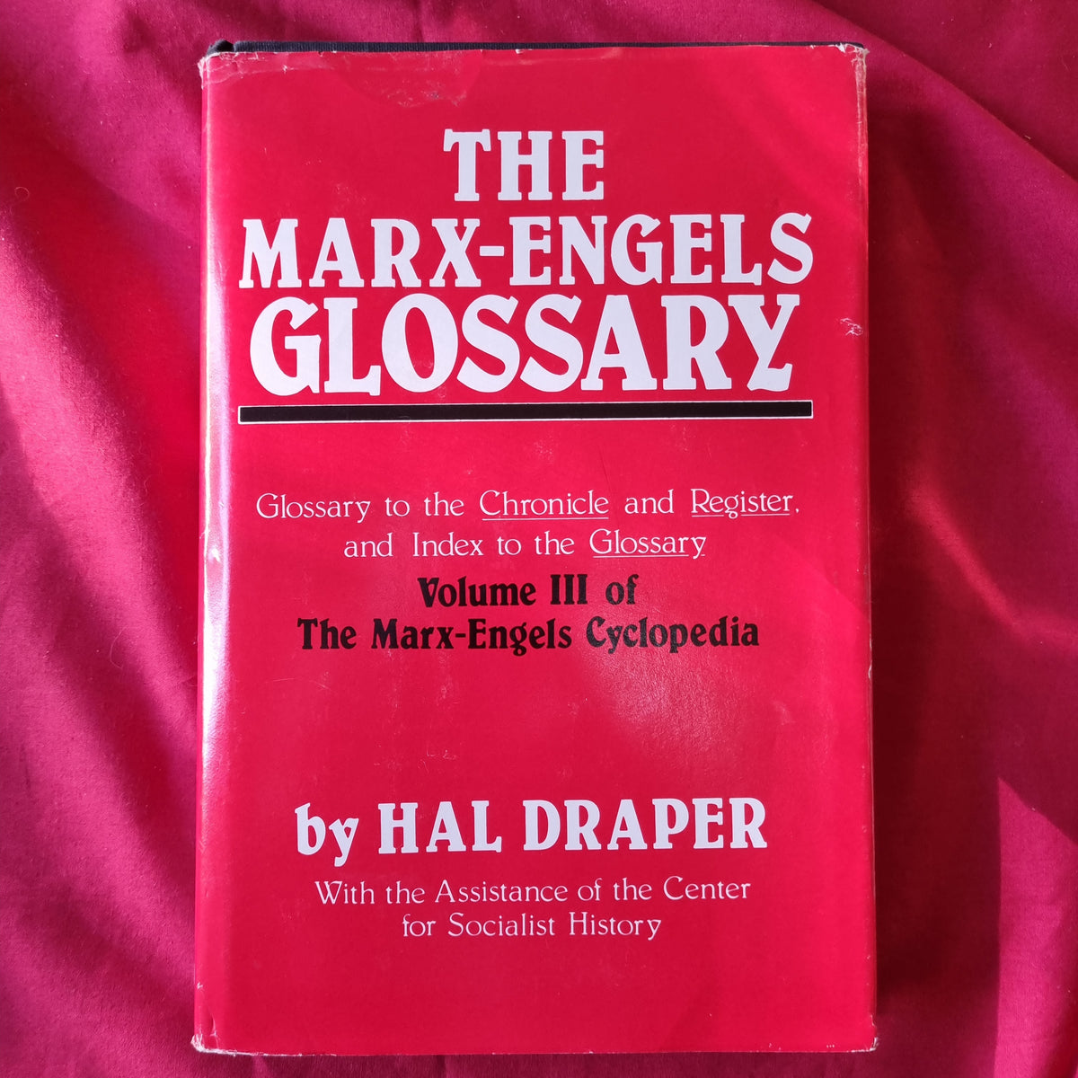 The Marx-Engels Glossary – Red Flag Books