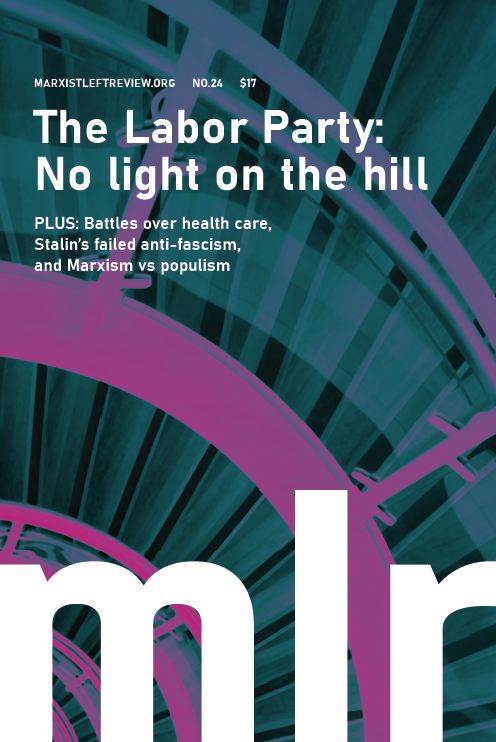 Marxist Left Review #24 – Red Flag Books